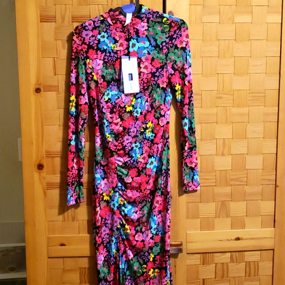 Future Collective | Dresses | Future Collective Floral Midi Dress ...